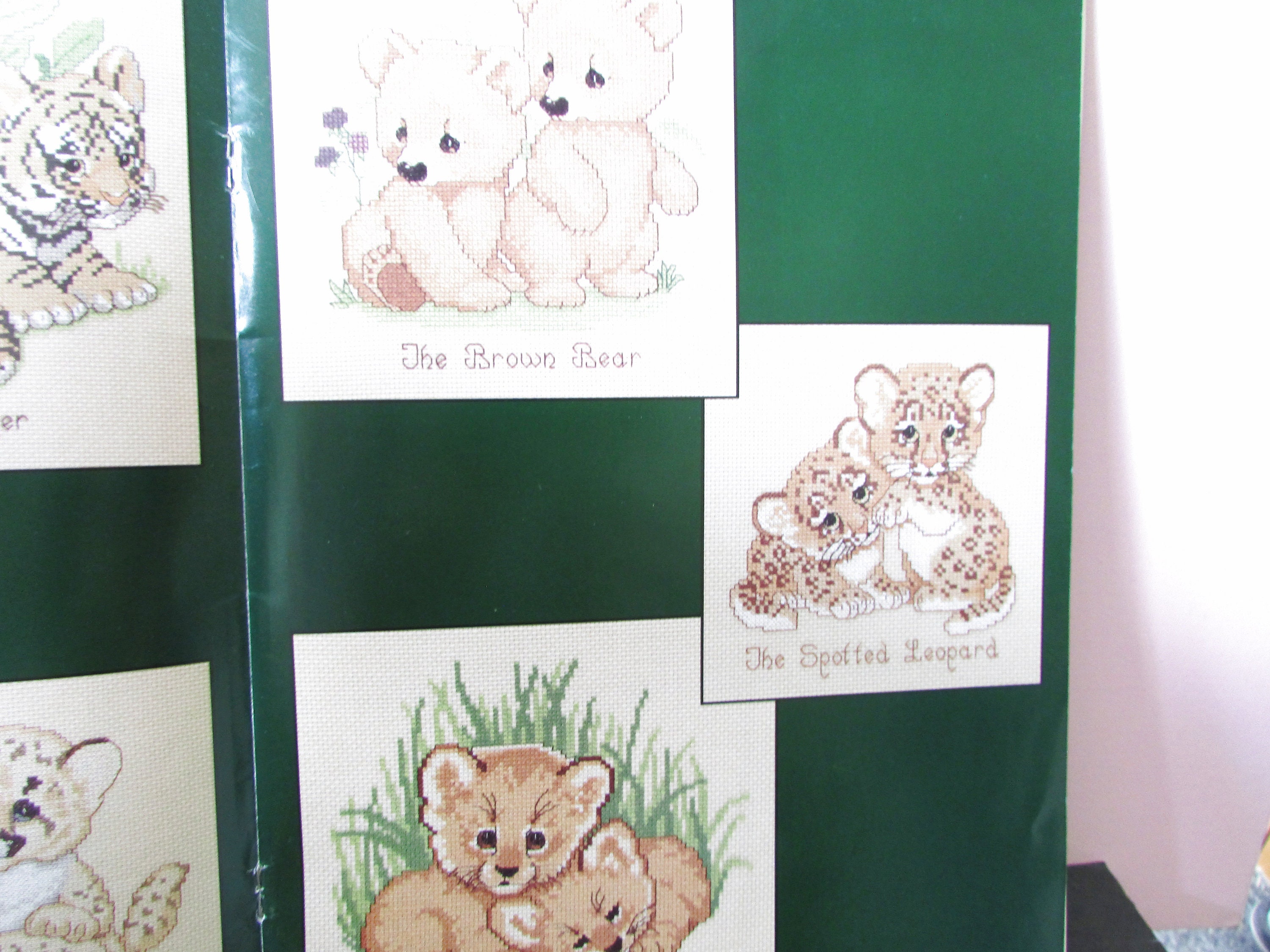 Animal Babies Cross Stitch Patterns/ Endangered Wild Animal - Etsy
