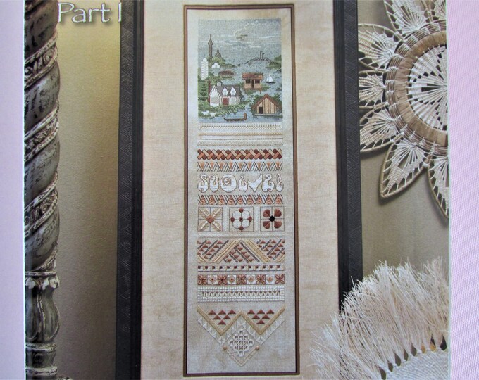 New Zealand Maori Cross Stitch Sampler Pattern/ Village With Hardanger ...