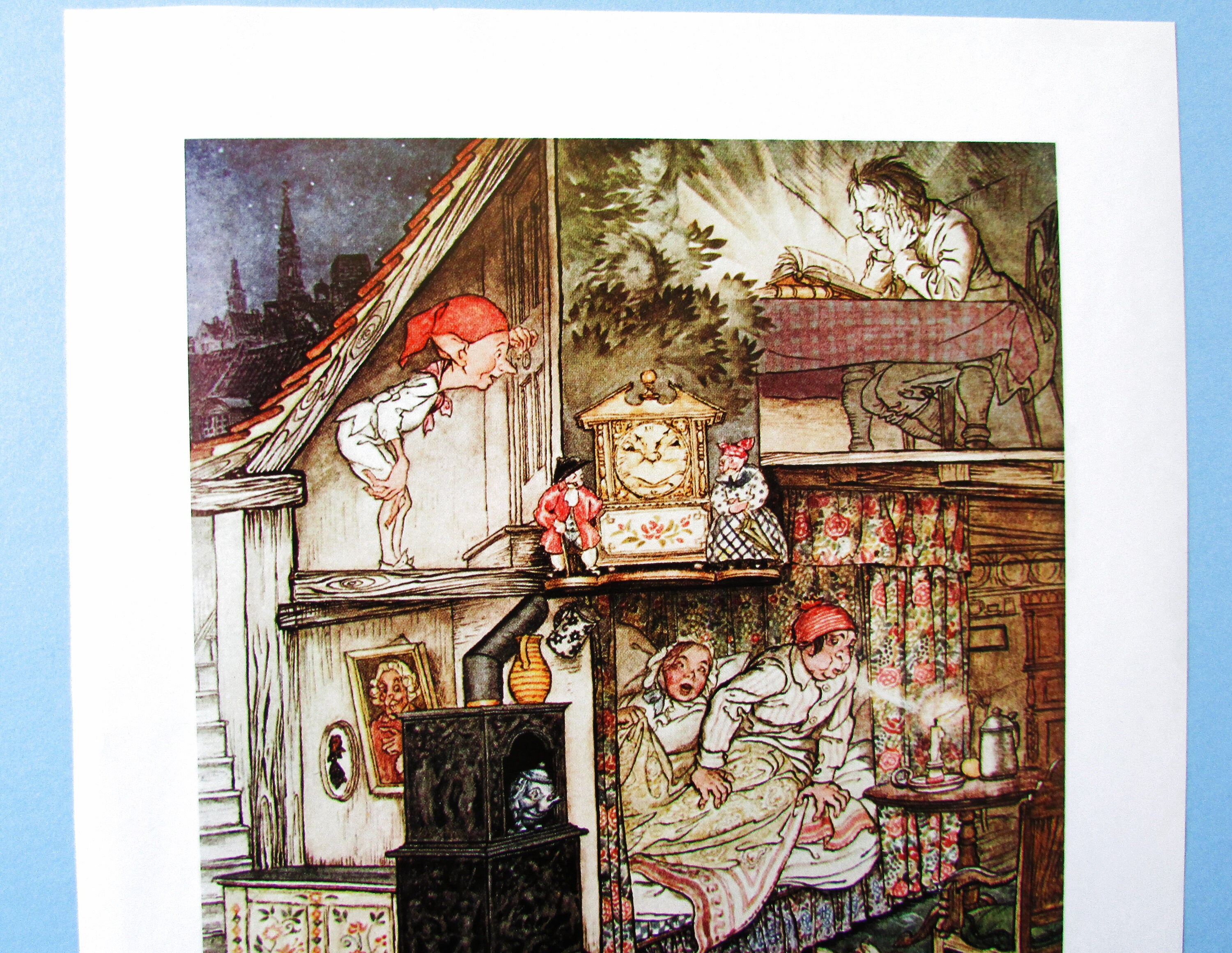 Hans Christian Anderson Fantasy Art Print by Arthur Rackham/ Children's ...