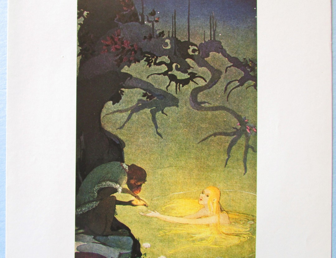 Three Mulla Mulgars Fantasy Art Print by Dorothy Lathrop/ Walter De La ...