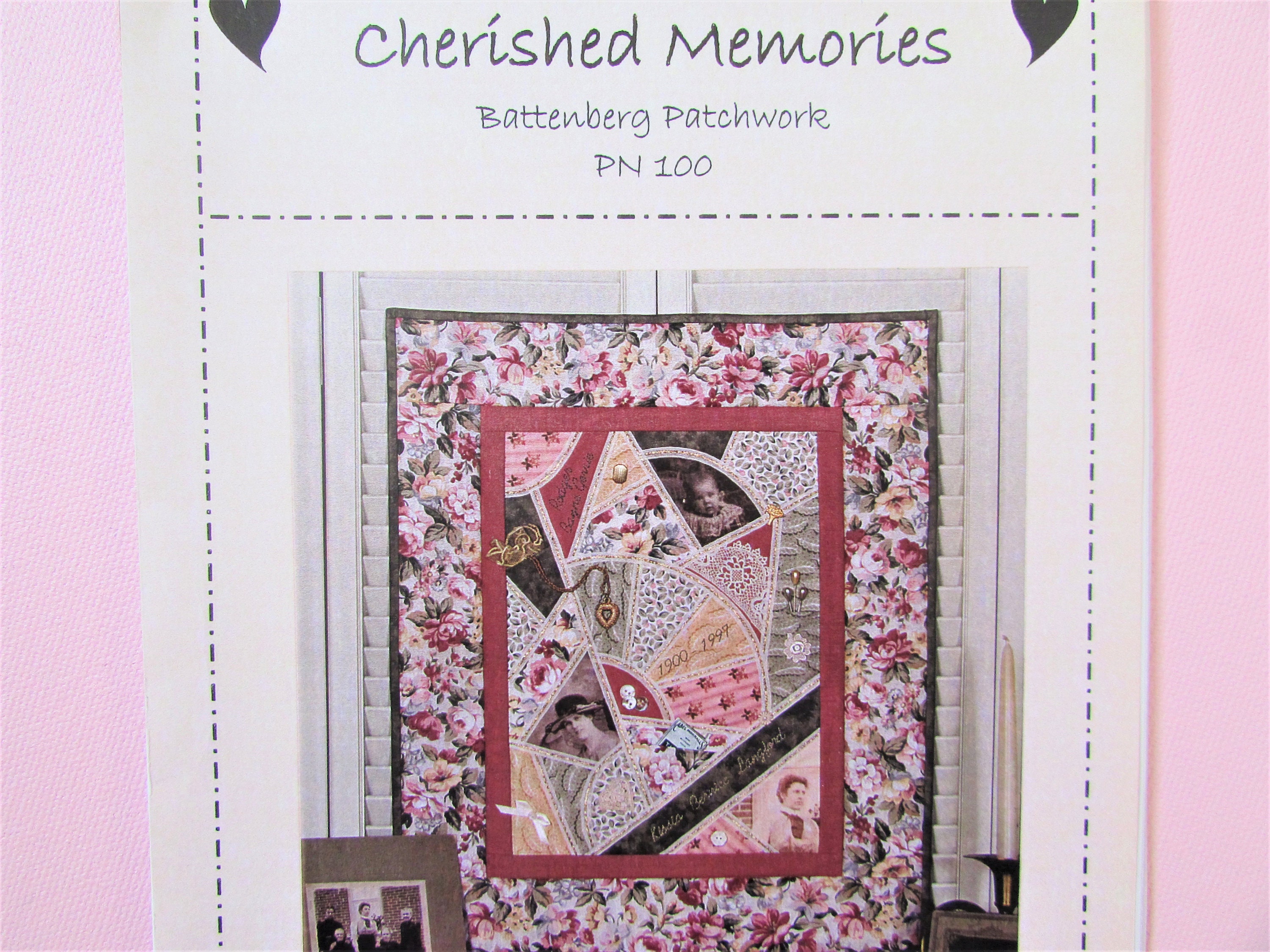 Battenburg With Photos Patchwork Quilt Pattern/ Cherished Memories ...