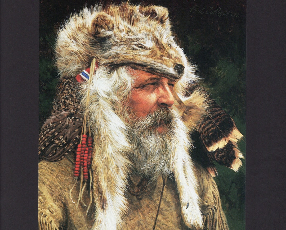 Mountain Man, Trapper Art Print/ They Call Me William , Western ...