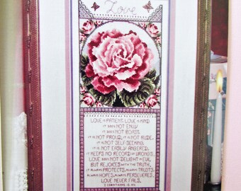 Christian Marriage Cross Stitch - Etsy