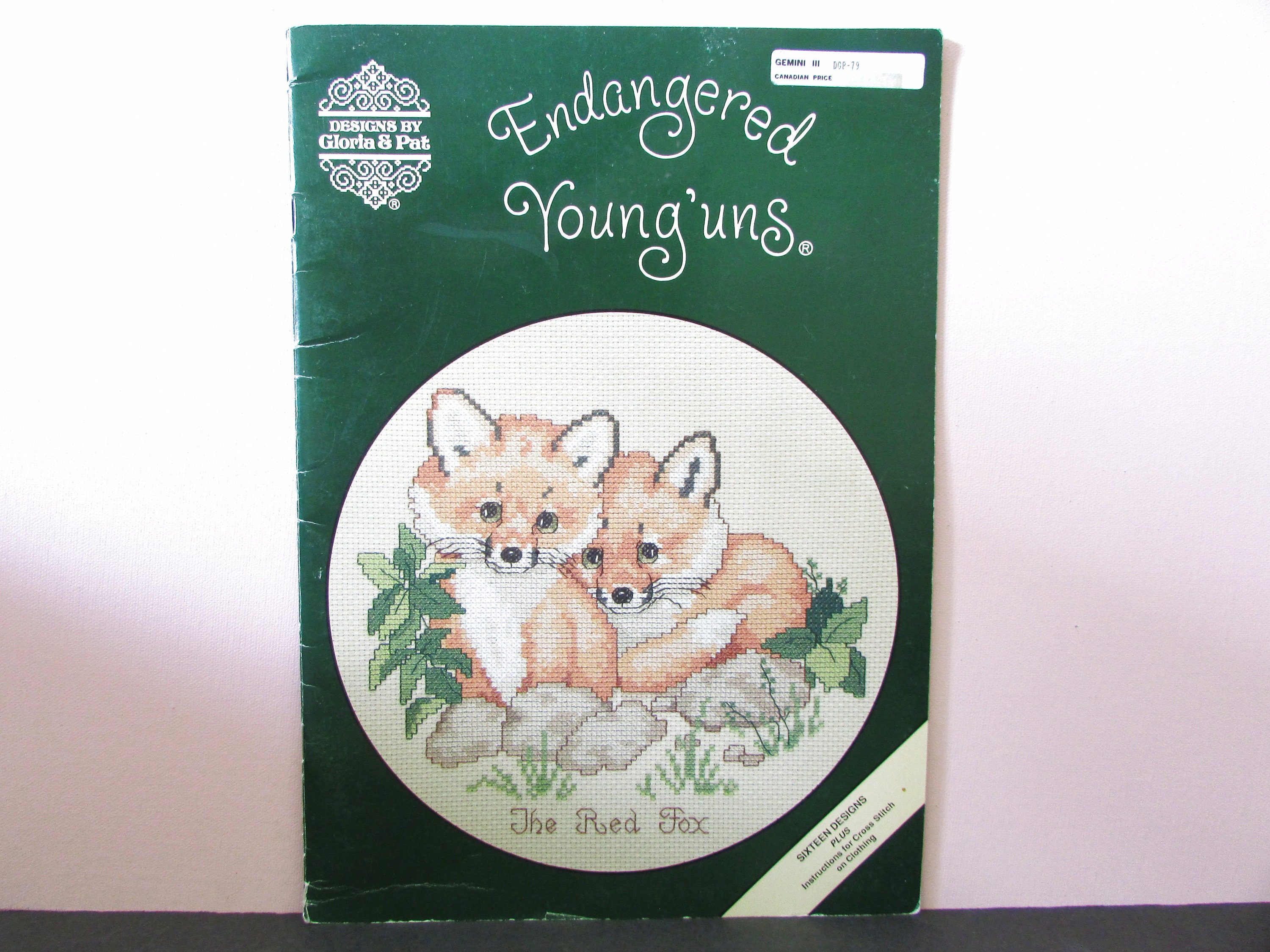 Animal Babies Cross Stitch Patterns/ Endangered Wild Animal Book ...