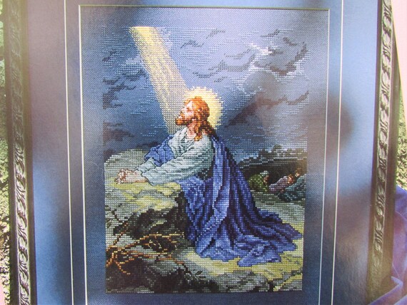 Jesus at Gethsemane Cross Stitch Pattern/ Christian Religious - Etsy