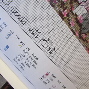 Lighthouse by the Ocean Cross Stitch Pattern/ Nautical Counted Colour ...