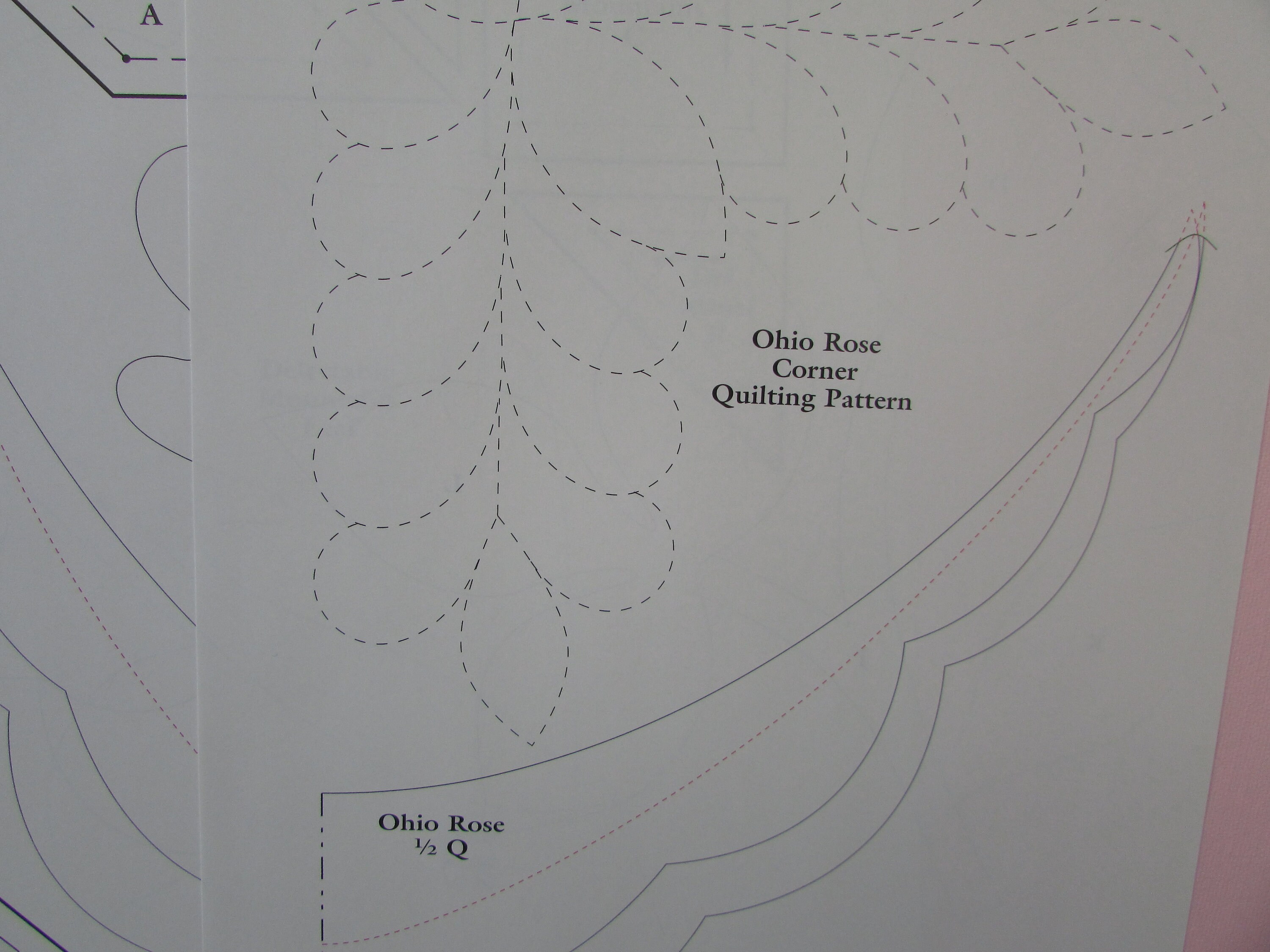 Antique Ohio Rose Quilt Pattern/ Applique Block Pattern Quilt | Etsy