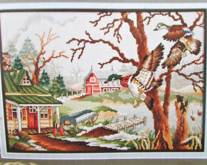 Barn Farm Scene Cross Stitch Pattern/ Cross Stitch & Country Crafts ...