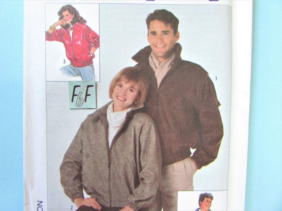 Lined Flight Bomber Jacket Sewing Pattern/ Simplicity 8313 - Etsy
