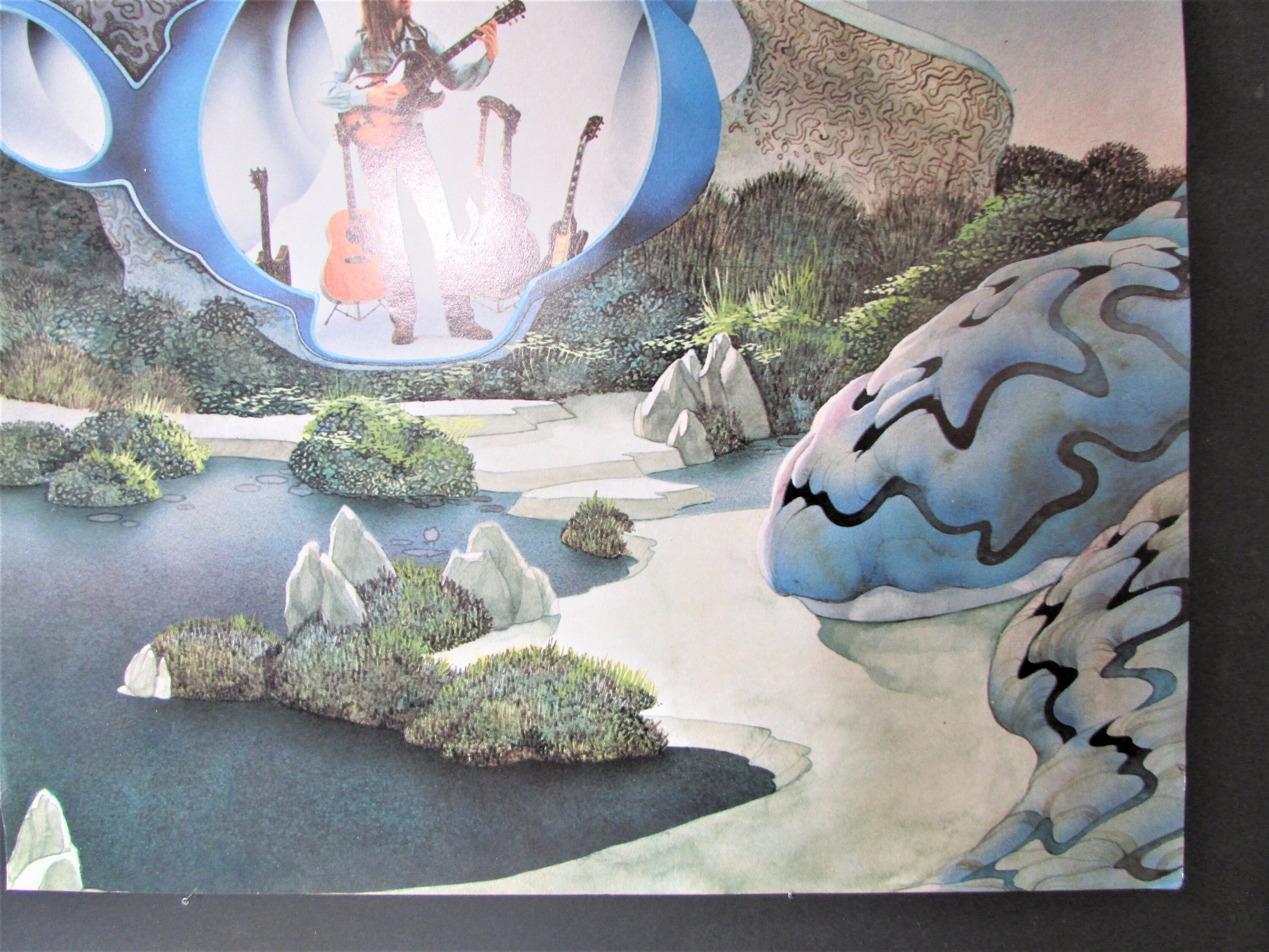 Steve Howe Beginnings Album Cover Art Print/ 1970s Book Plate - Etsy ...