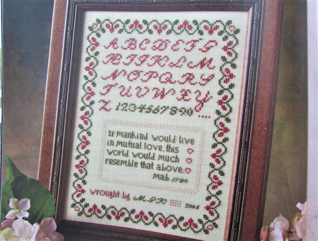 Christian Proverbs Cross Stitch Sampler Pattern/ "be Held in Loving ...
