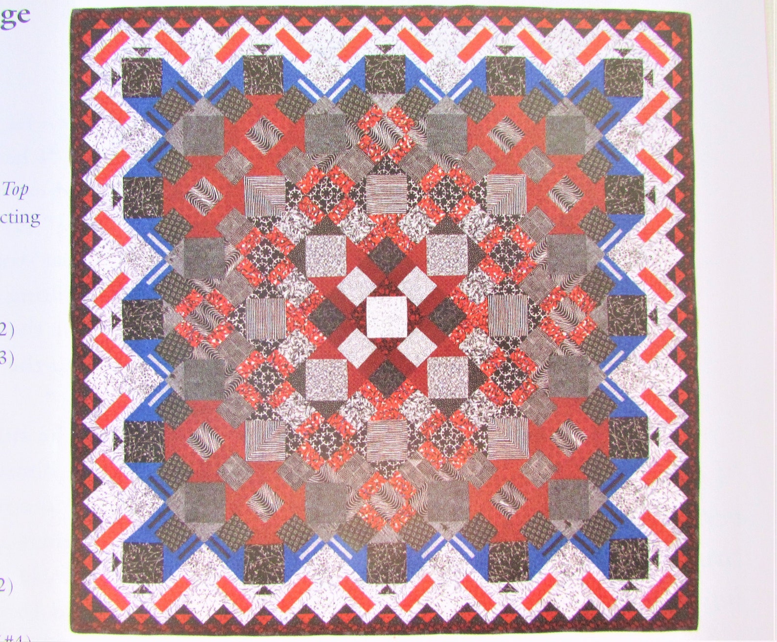 Cherokee Basket-weave Quilt Pattern/ Block pattern quilt for | Etsy