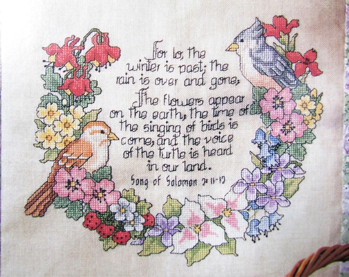 Christian Baptism Certificate Cross Stitch Pattern/ Religious Counted ...