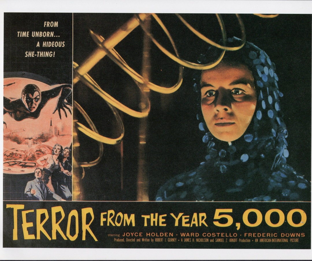 Terror From the Year 5000 Sci Fi Horror Movie Poster/ Cheesy Science ...