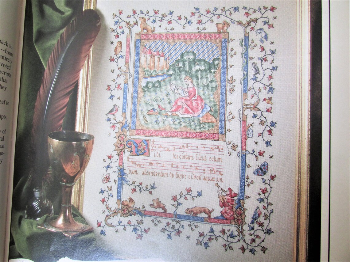 Medieval Music Sampler Cross Stitch Pattern/ Cross Stitch - Etsy
