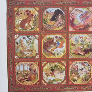 Hare, Rabbit Cross Stitch Sampler Pattern/ Realistic Wild Animal ...