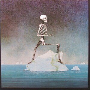 Yes Yesterdays Album Cover Art Print/ 1970s Watercolor Book Plate ...