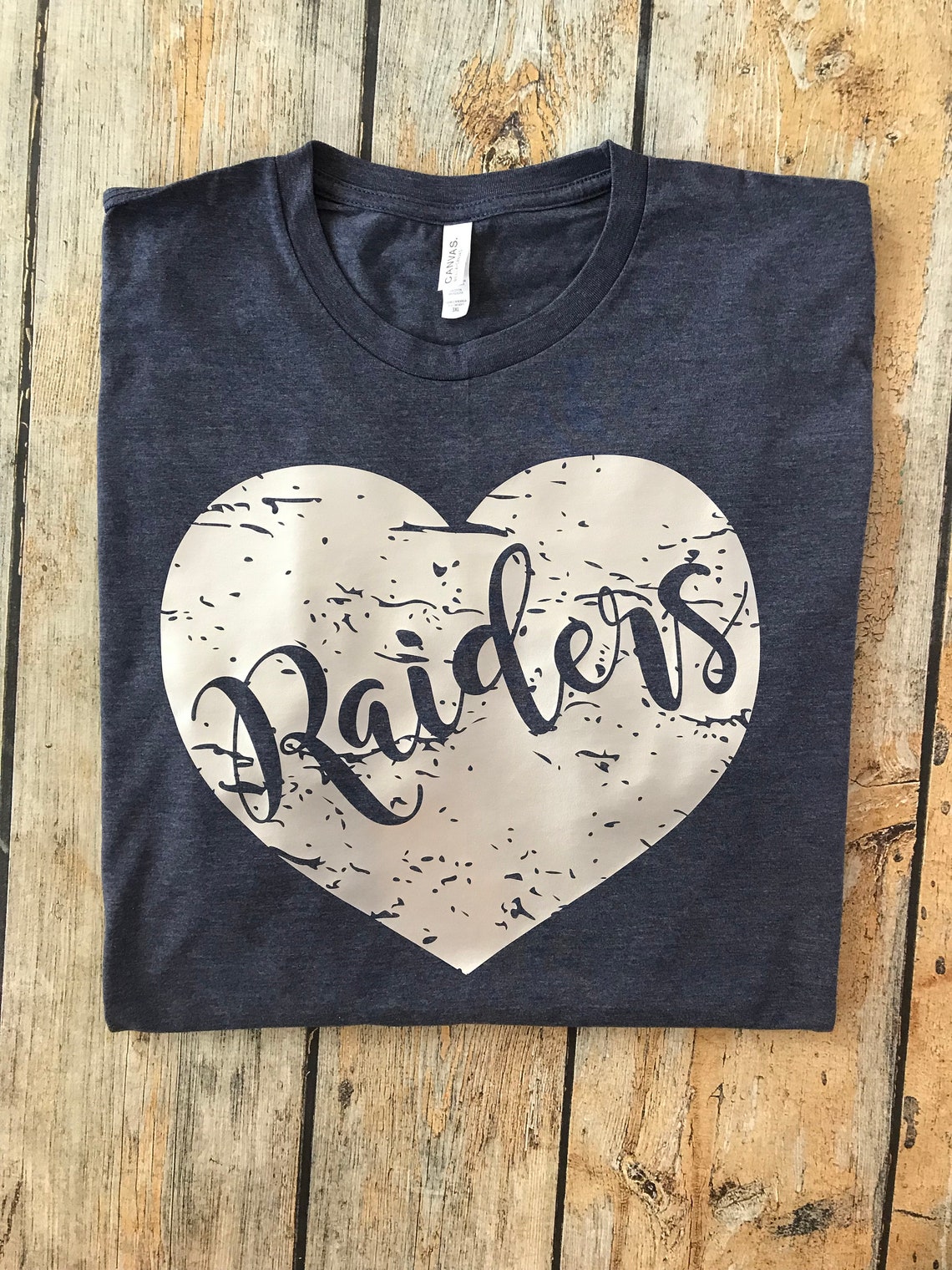Colts Distressed Heart Tee, School Love Tee, School Mascot Tee, Colts ...