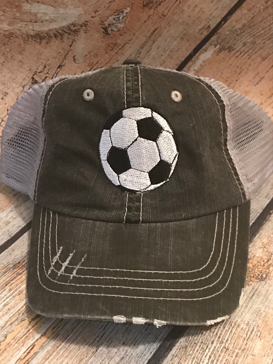Soccer Ball Trucker Hats, Personalized Hats, Soccer Hat, Soccer Mom Hat ...