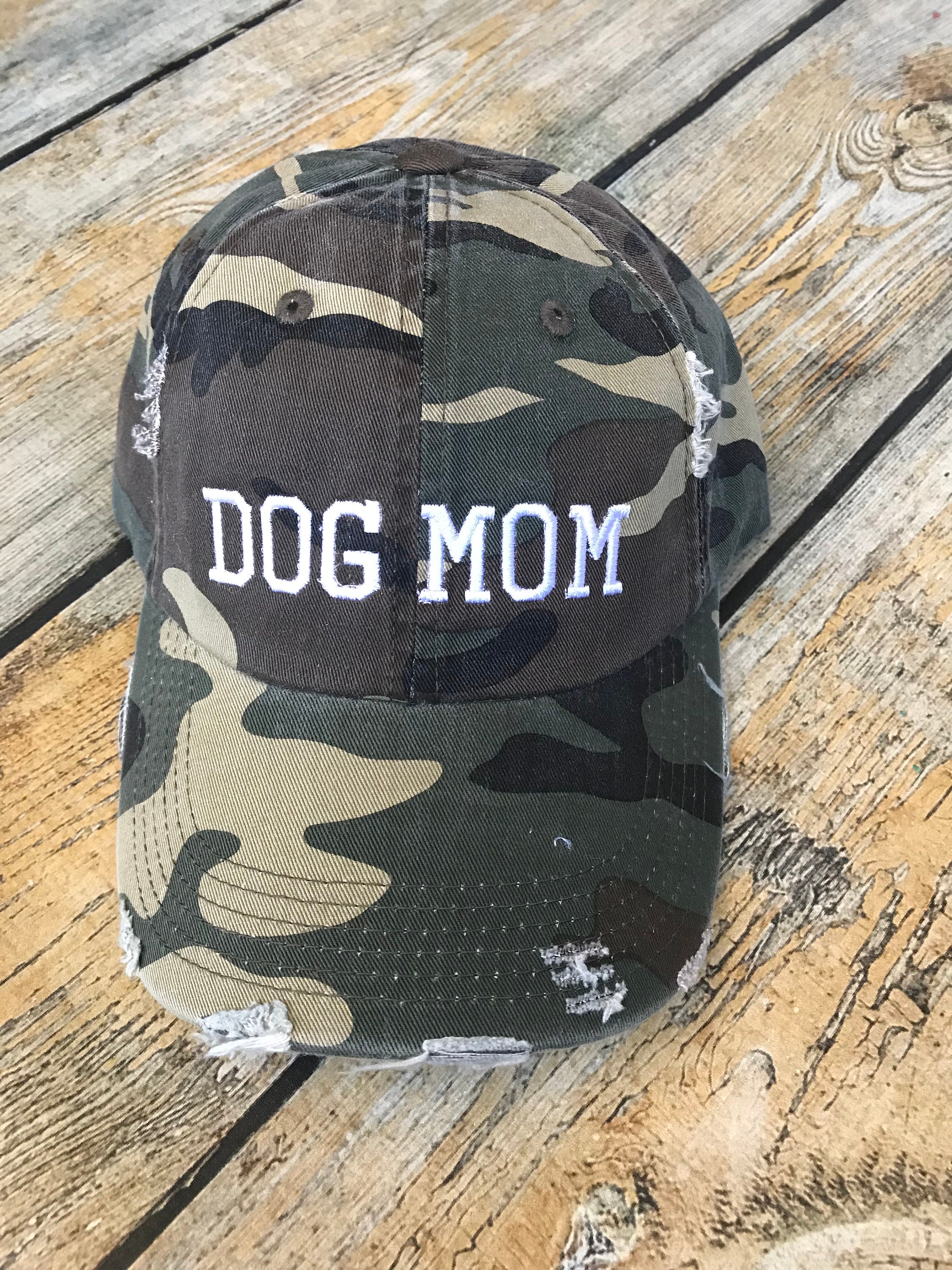 Design Your Own Camo Distressed Hat Custom Hat Gifts Under | Etsy