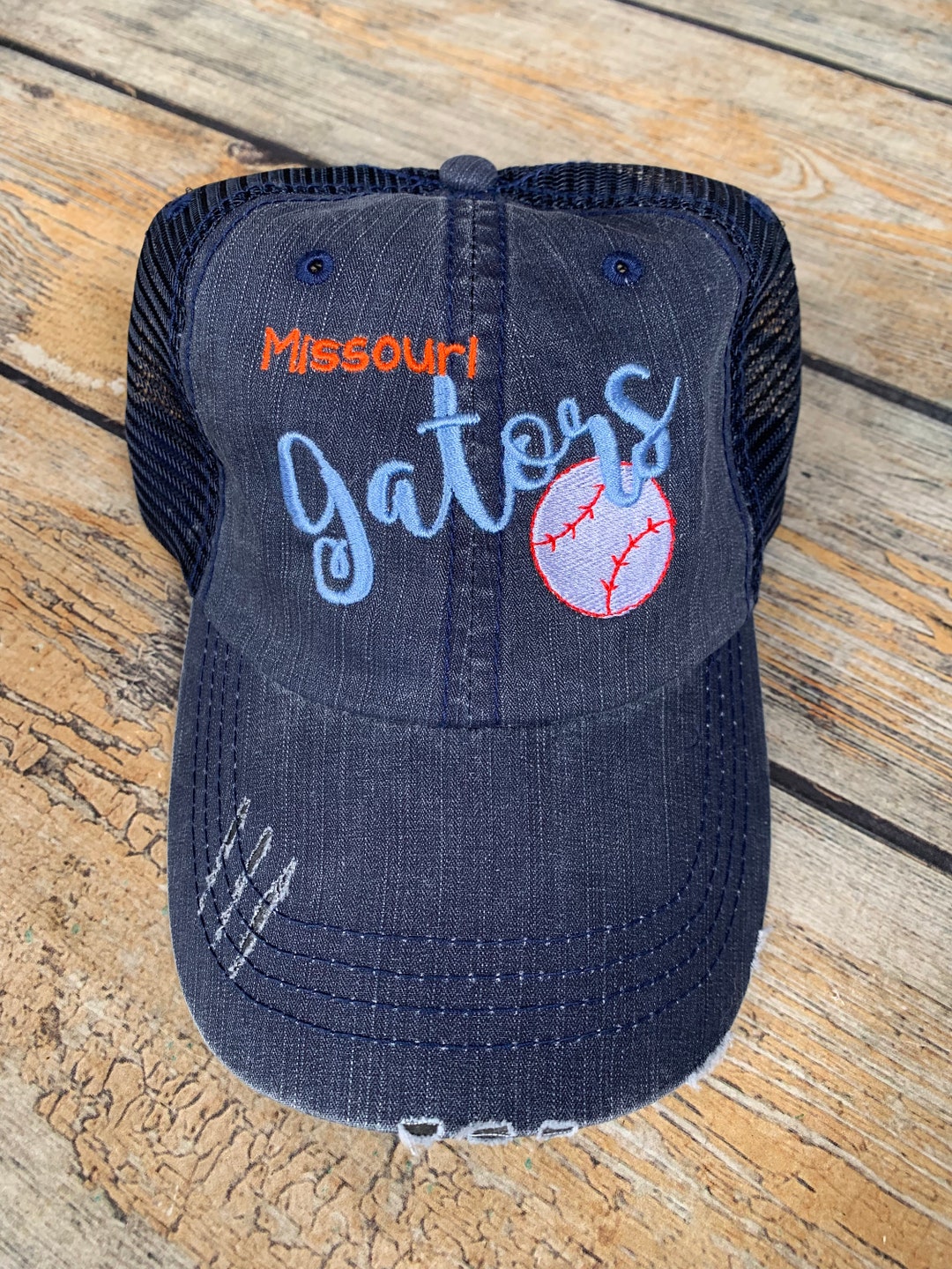 Custom Team Sports Hat, Custom School Hat, Mascot Hat, Girl Birthday ...