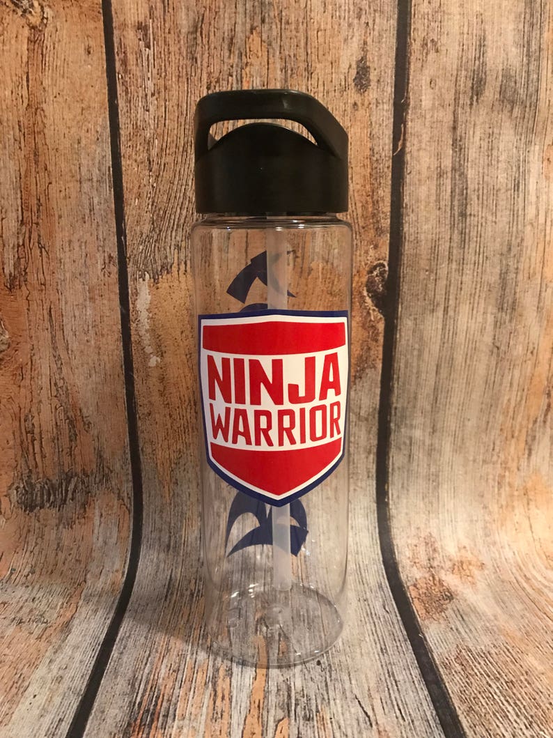 Personalized Ninja Warrior Water Bottle-ninja Warrior Water - Etsy