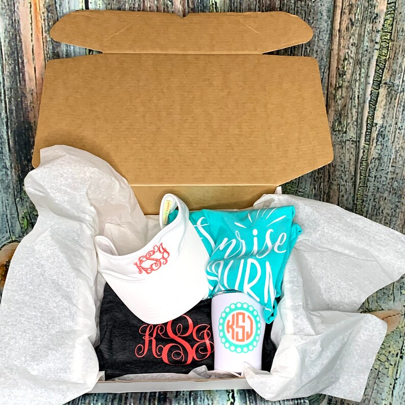 Personalized Monogram and T-shirt Subscription Box - Etsy