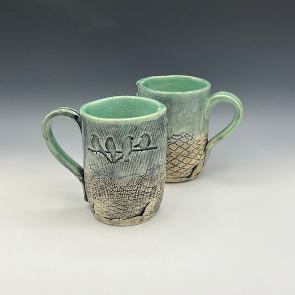 Hand Built Mugs - Etsy