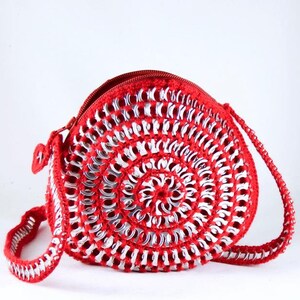 Soda Can Tabs Bag / Upcycled Purse / Pouch Made With Recycled | Etsy