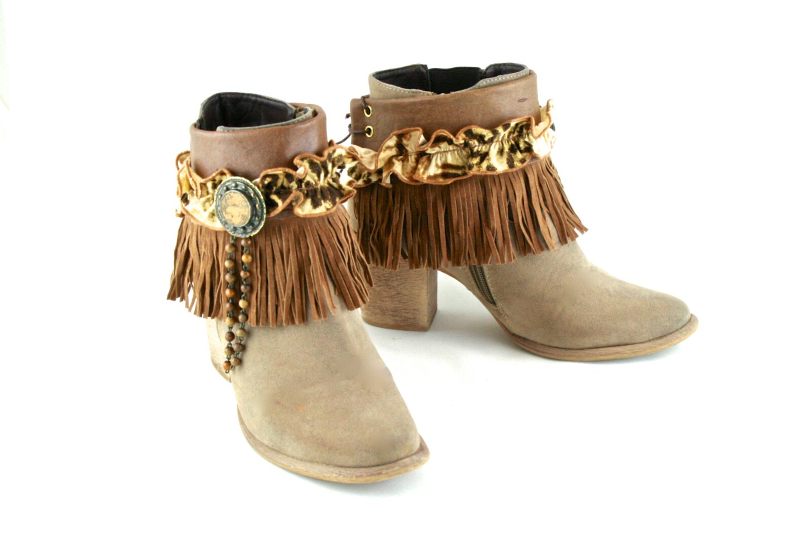Cubre botas / Accesorios botas / Decora botas / botas animal print ...
