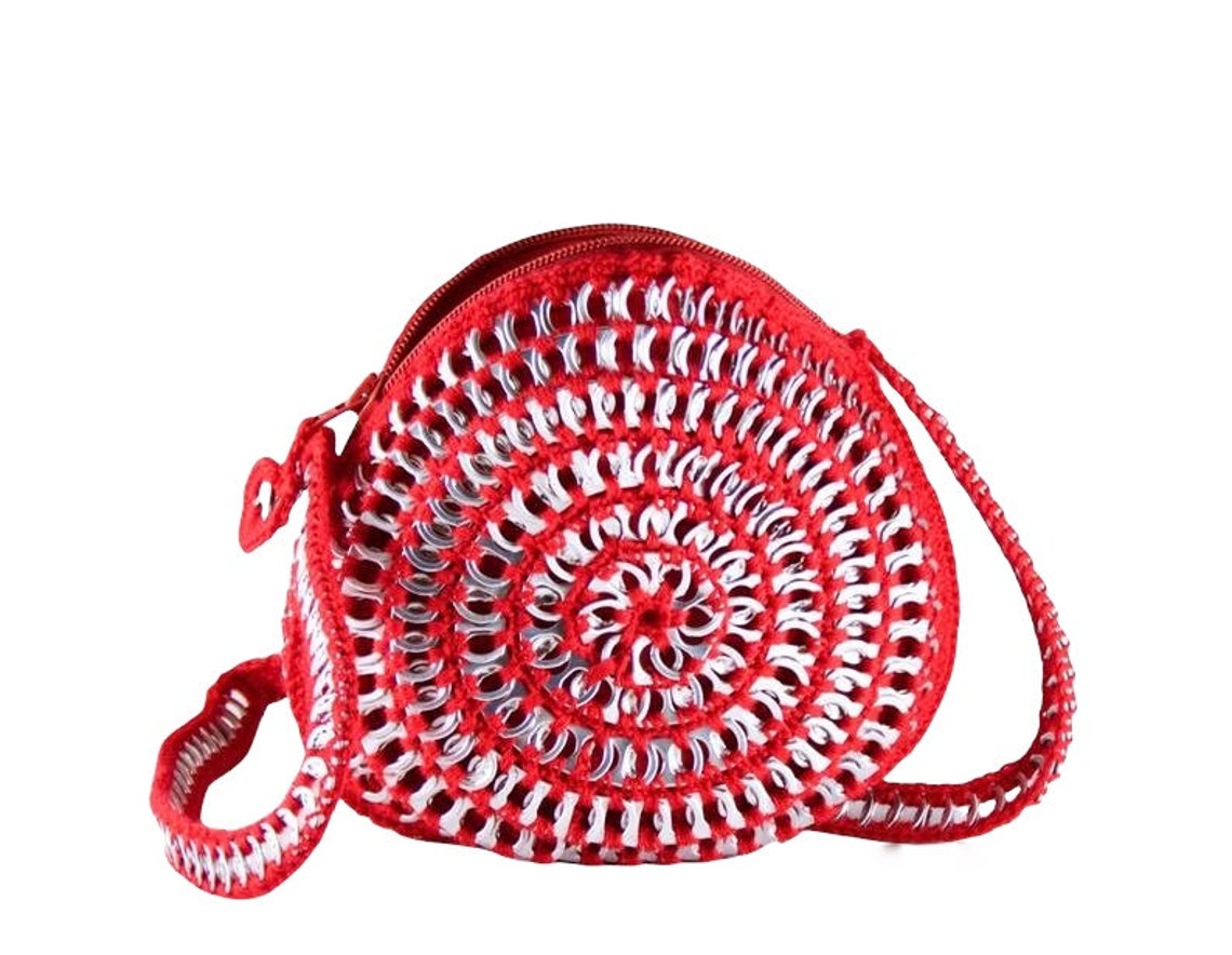 Soda Can Tabs Bag / Upcycled Purse / Pouch Made With Recycled Soda Can ...