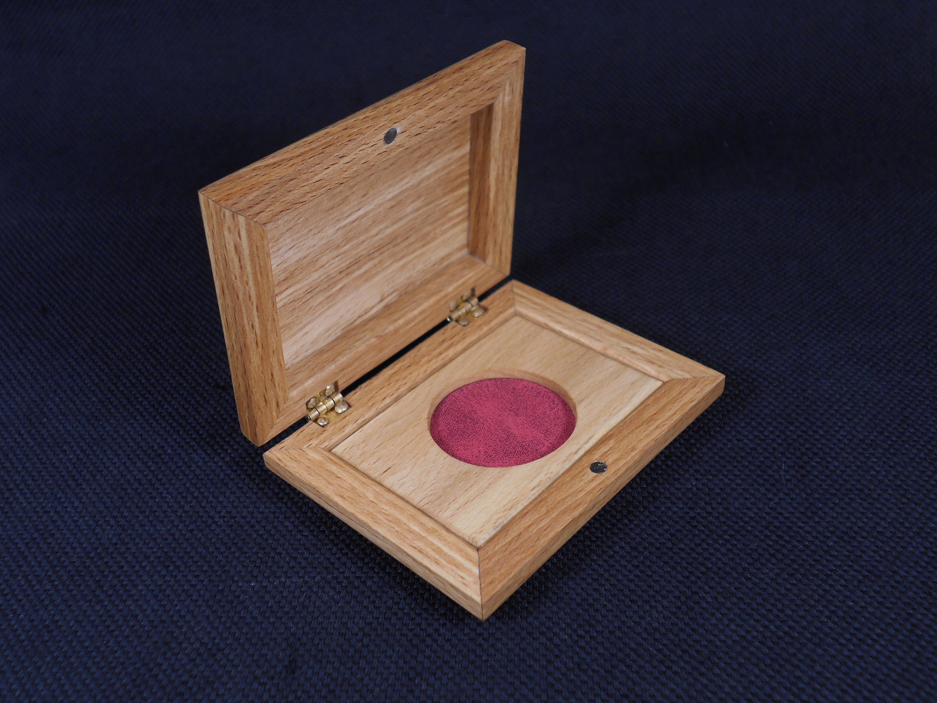 Handmade Slim Wood Engagement Proposal Ring Box, Heart Motive - Etsy