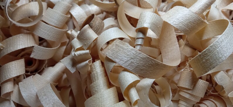 150 G. Wood Shavings Spiral NO SIZE - Etsy