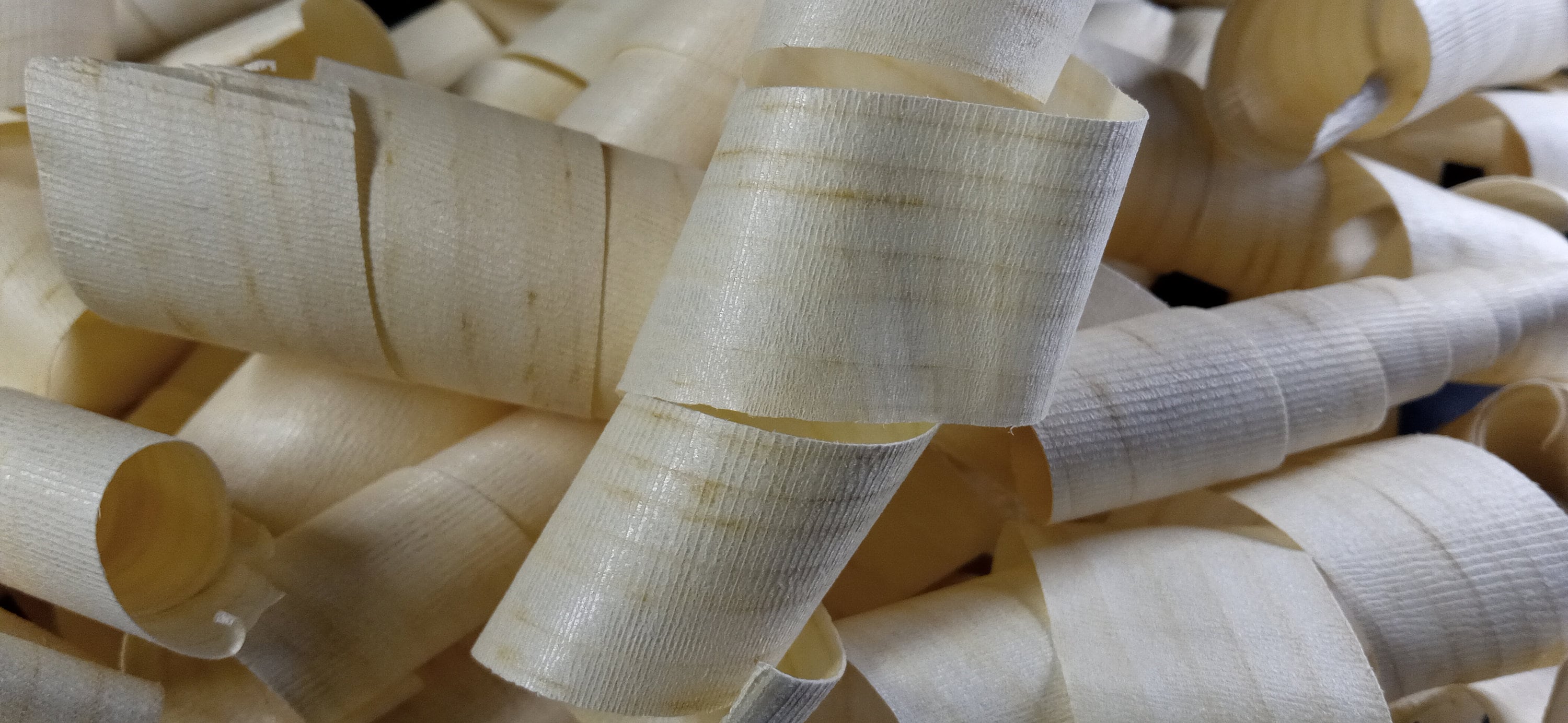 50 G. Wood Shavings Spiral, ART DIY, Wooden Curls With Dimensions 2 Cm ...