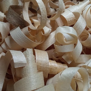 150 G. Wood Shavings Spiral NO SIZE - Etsy