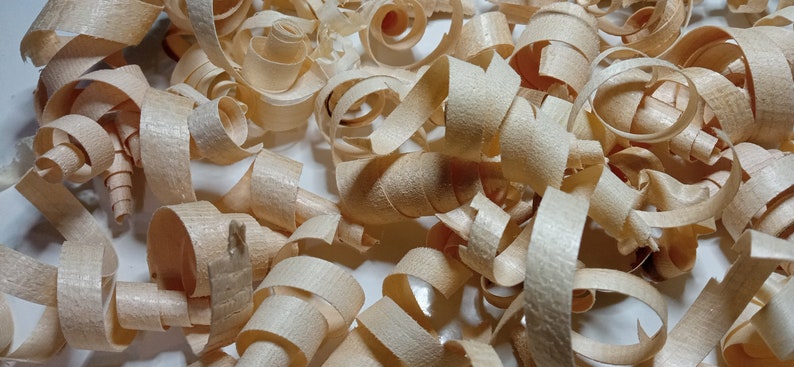 150 G. Wood Shavings Spiral NO SIZE - Etsy