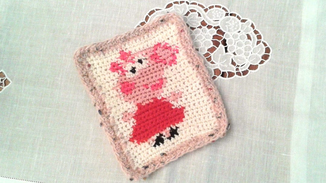 Peppa Pig Color Chart. Peppa Pig Graph, Peppa Pig Tapestry Chart, Grid ...