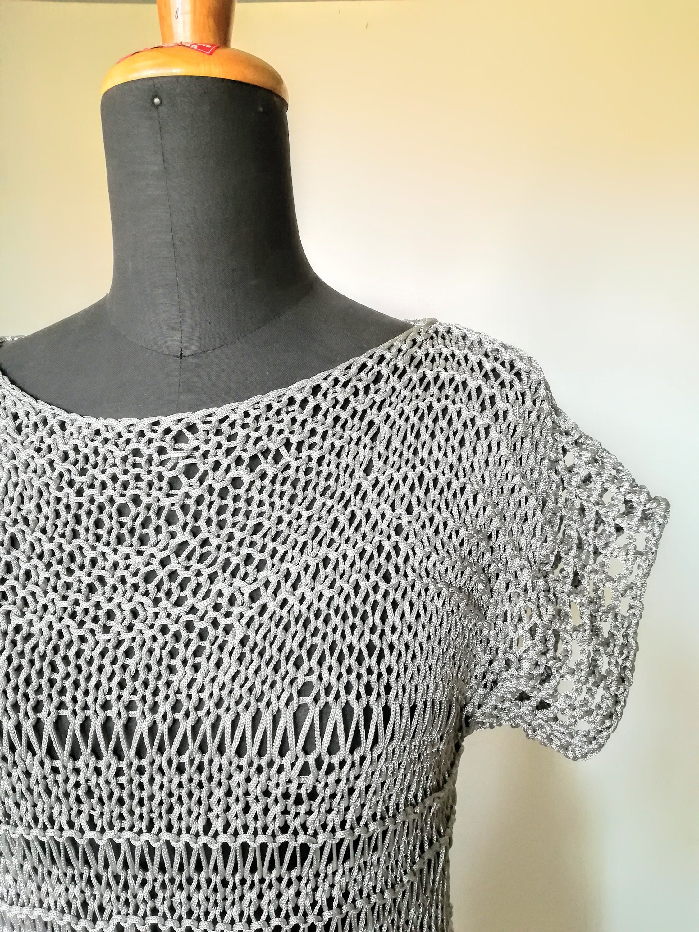 PATTERN Summer Top, Cotton Summer Top, Silver Top, Knitted Top - Etsy