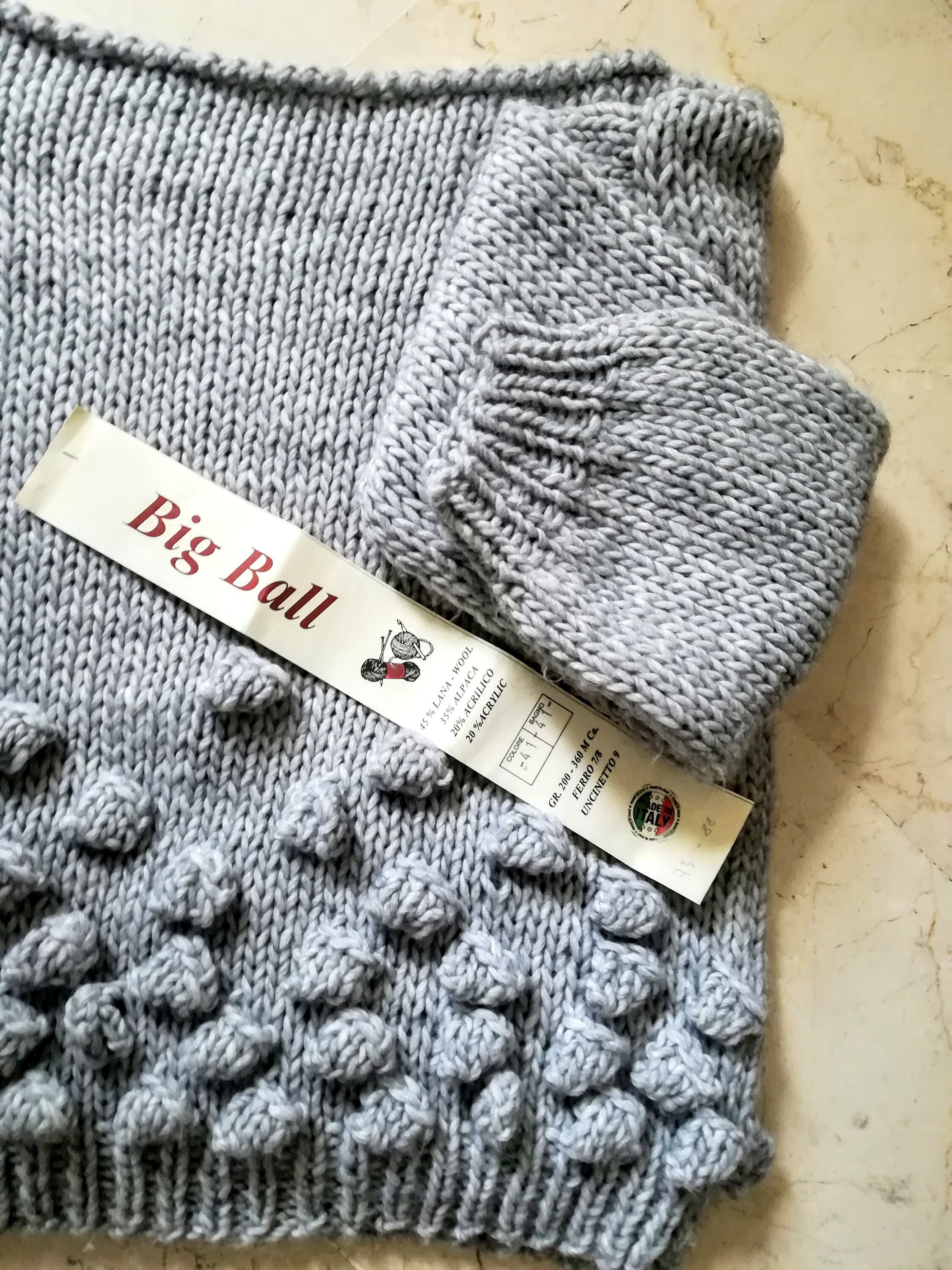 PATTERN Pop Corn Jumper, Bobbles Sweater, Beginners Pattern, Knitted ...