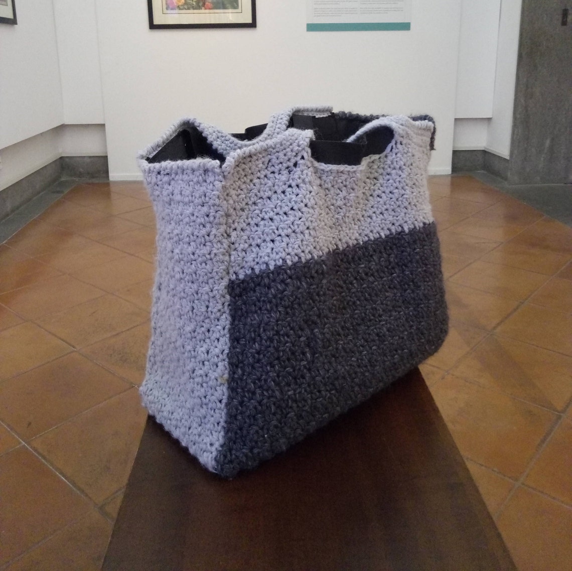 PATTERN: Gray Tote Bag, Wool Handbag, Tote Bag, Gray Wool Tote Bag - Etsy