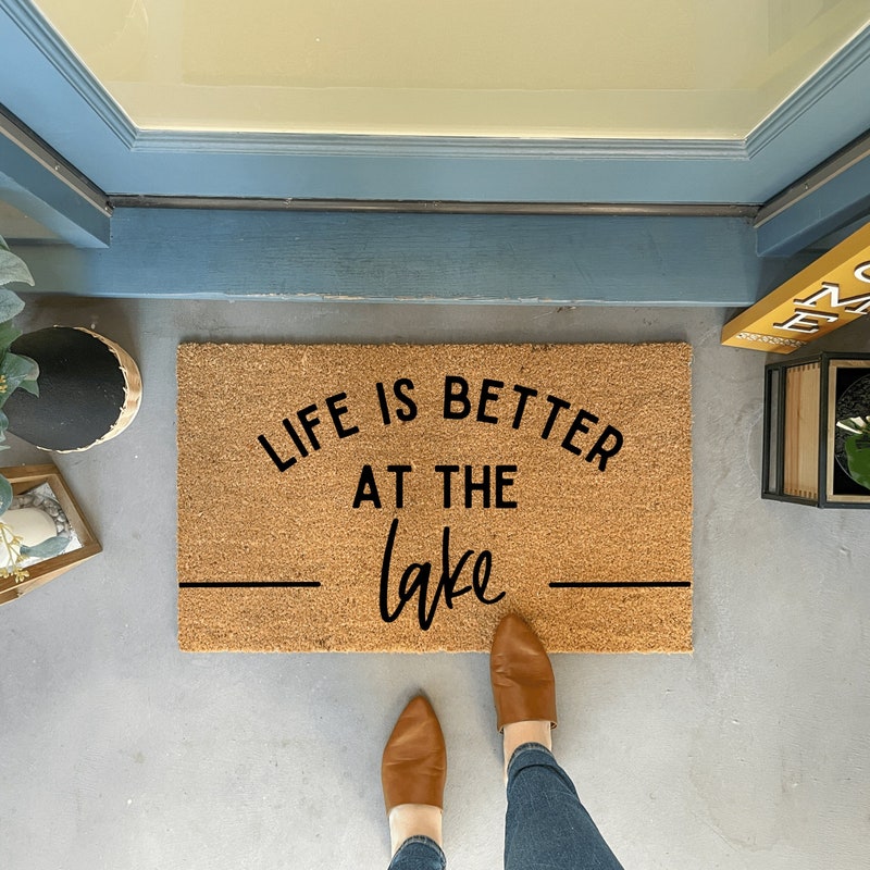 Lake House Doormat - Etsy