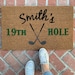 Fathers Day Gift Golf, Golf Doormat, Sports Door Mat, Golf Decor, Golf ...