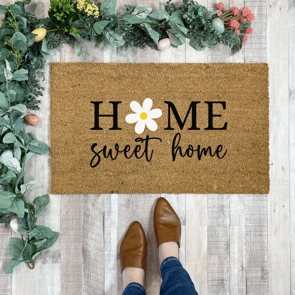 Spring Doormat - Etsy