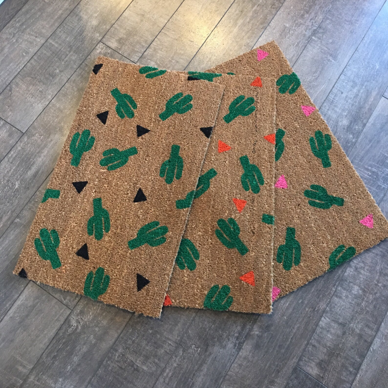 Cactus Door Mat Cute Welcome Mat for Front Porch Trendy Home - Etsy