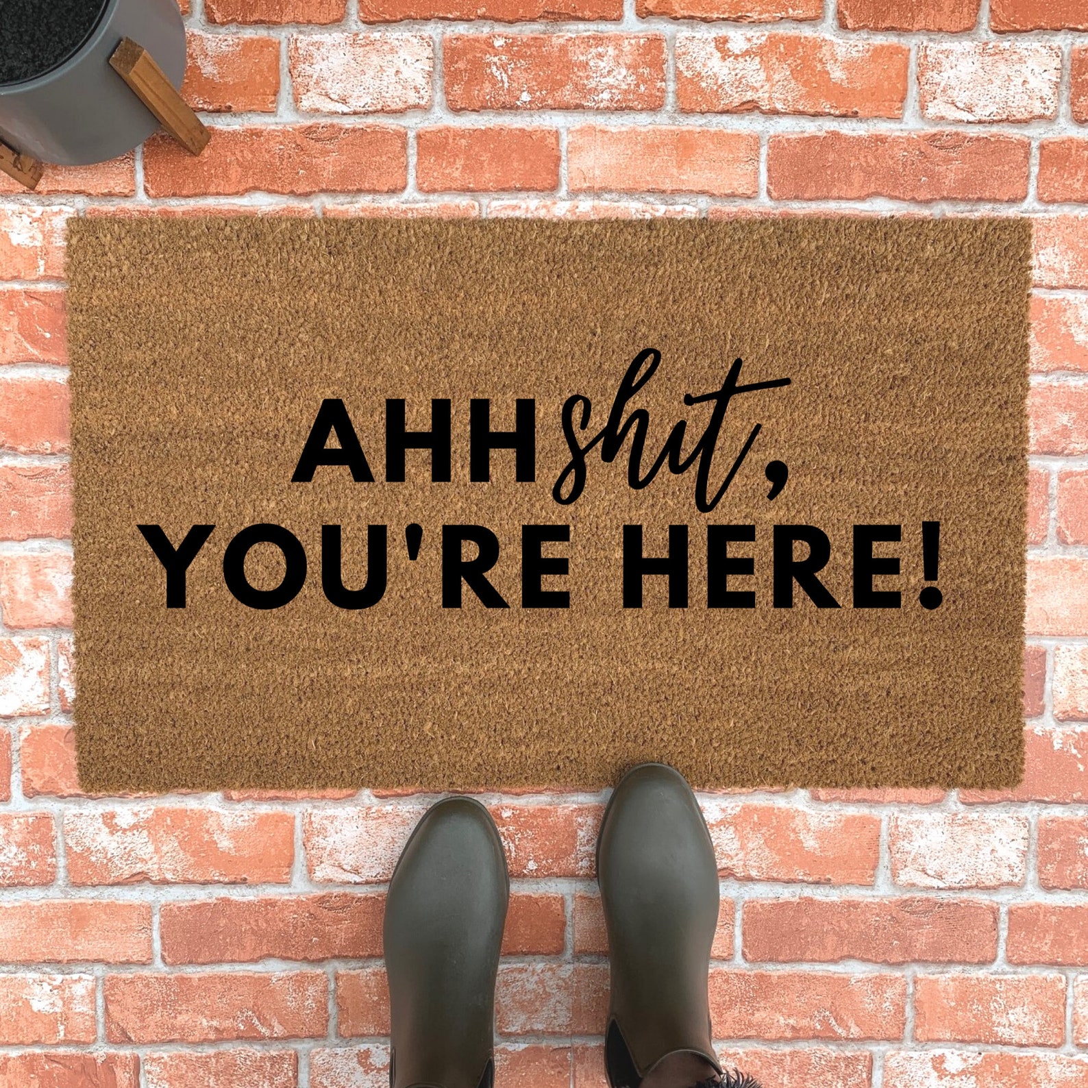 Funny Doormat Cuss Word Gift Rude Door Mat Door Mat - Etsy