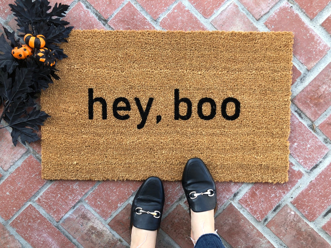 Halloween Doormat, Funny Welcome Mat, Cute Doormat, Halloween Decor for ...