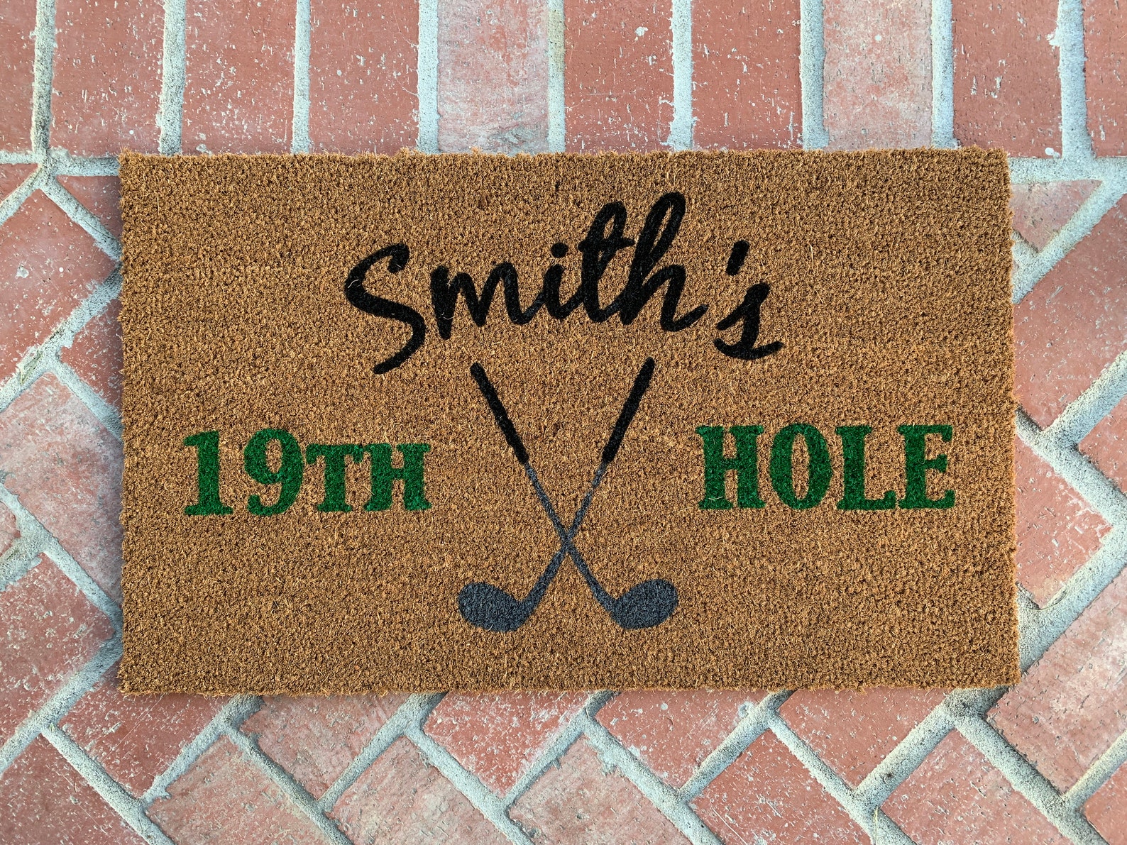 Fathers Day Gift Golf Golf Doormat Sports Door Mat Golf - Etsy