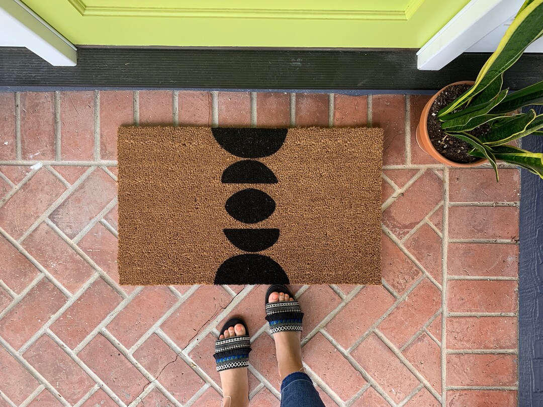 Boho Doormat, Modern Decor for Porch, Summer Doormat, Unique Doormat ...