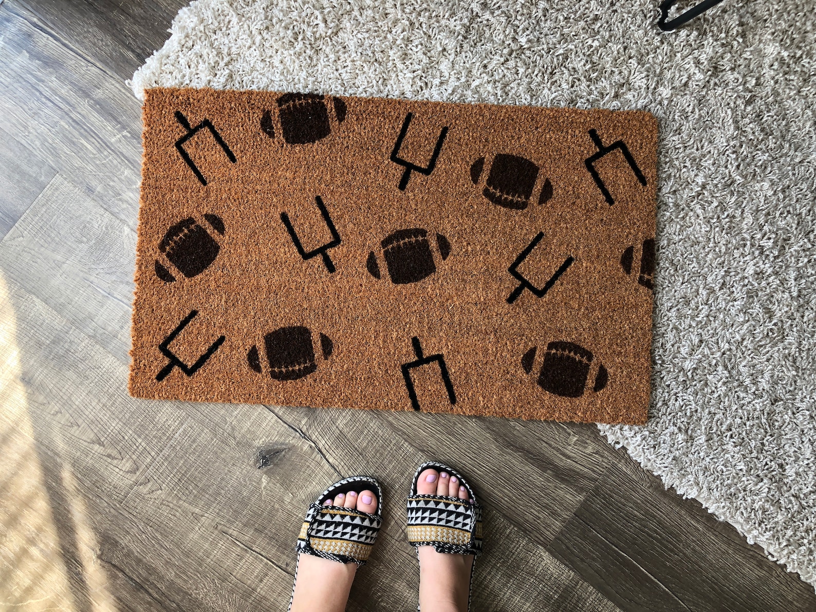 Football Doormat Fall Doormats Men's Doormat - Etsy