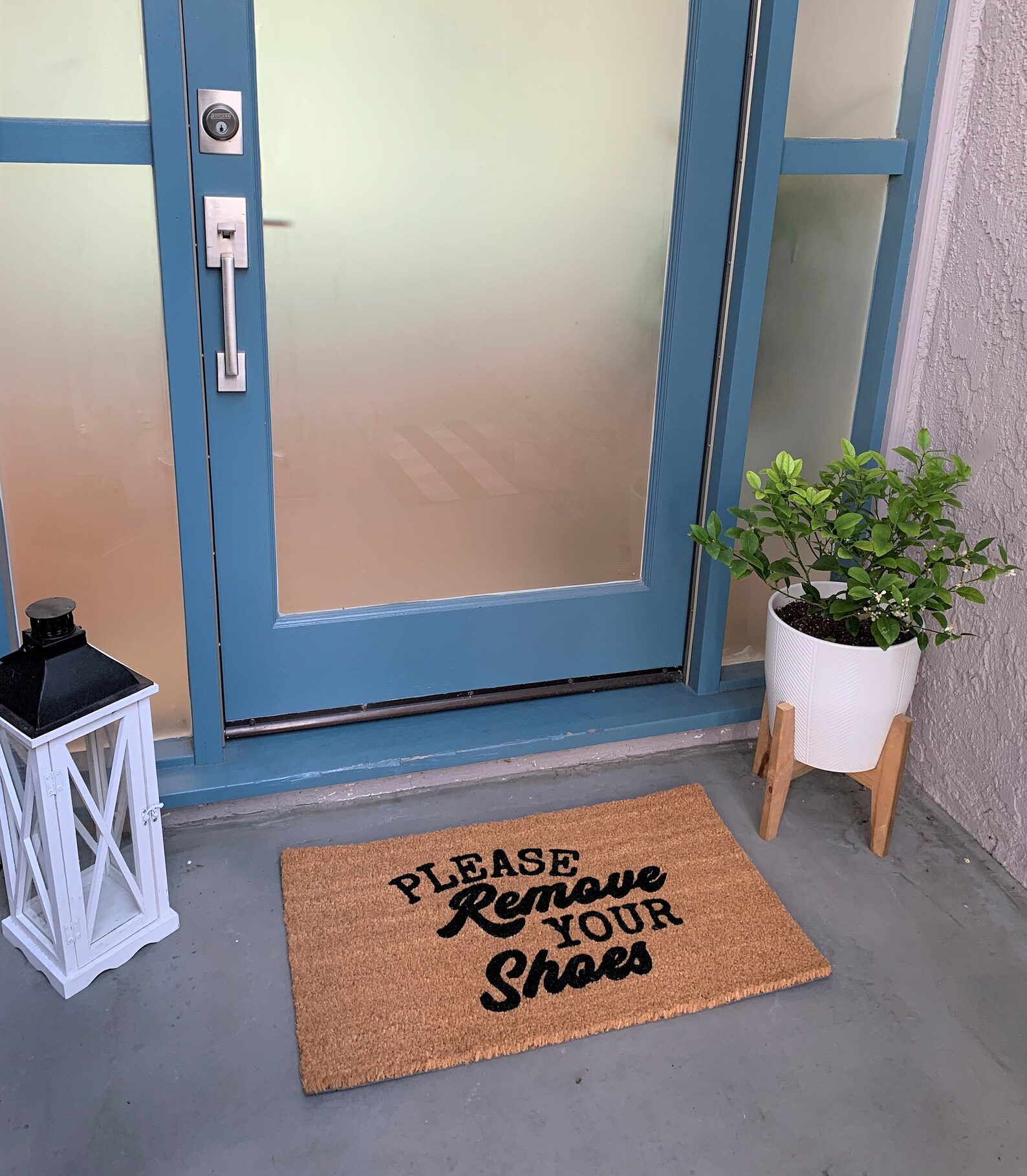 Remove Your Shoes Doormat, Doormats Funny, Lose the Shoes Doormat ...